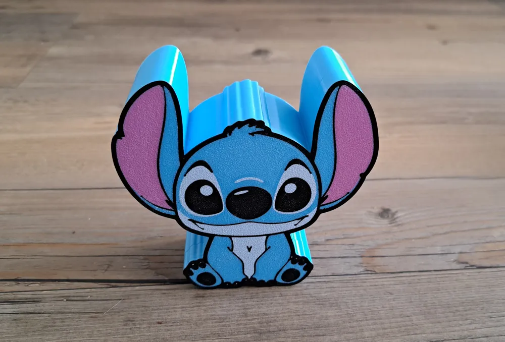Caixa de contêiner com o charmoso Stitch - Modelo gratuito para ...