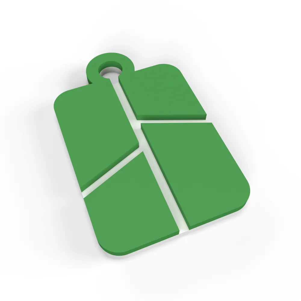 Bambu Lab logo keychain by nicodeimos - MakerWorld