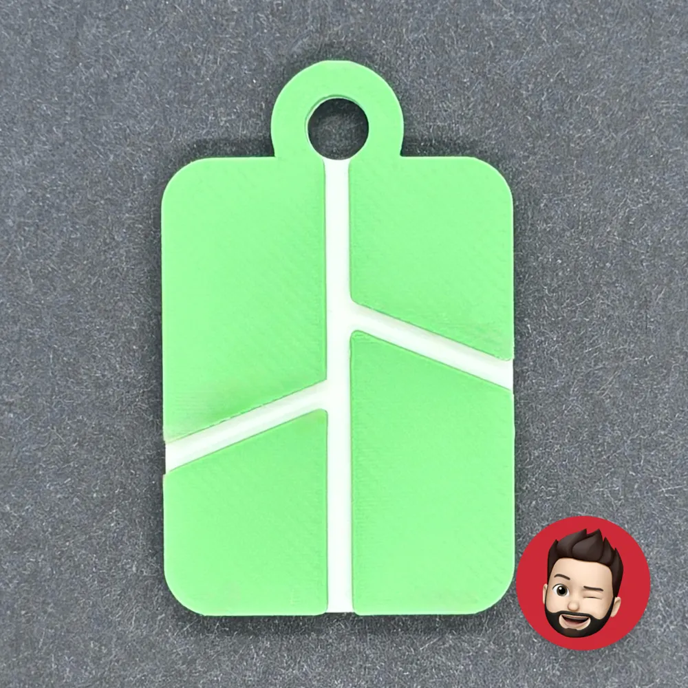 Bambu Lab logo keychain by The Keychain Guy - MakerWorld