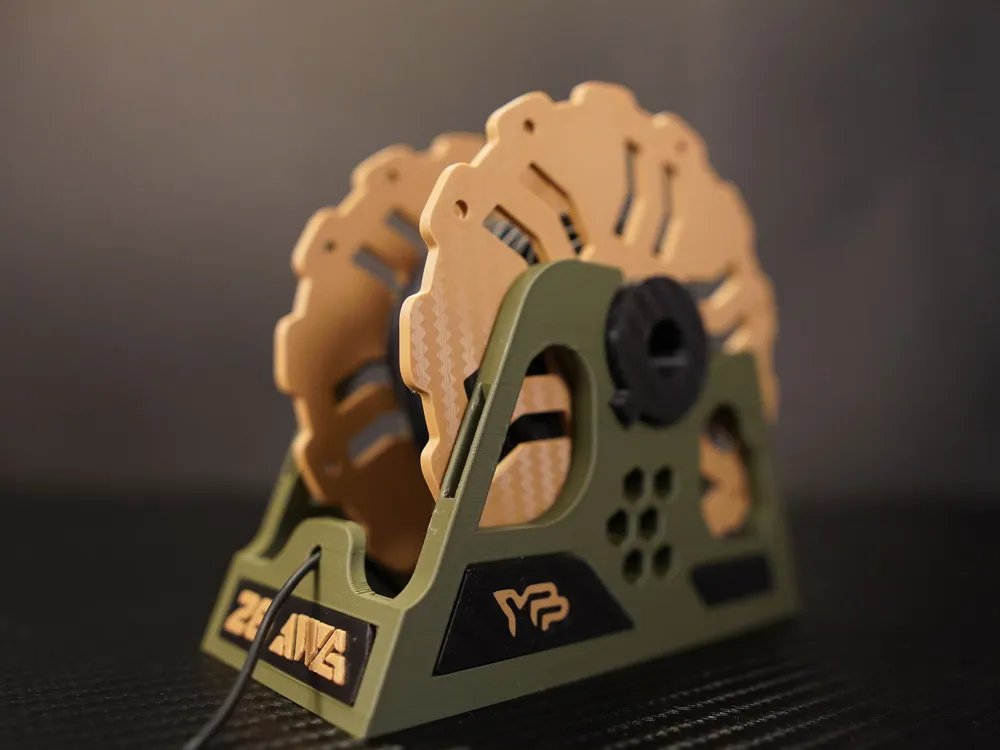 Wire Spool Holder (include IKEA SKADIS holder) by YULPAPA MakerWorld: Download Free 3D Models