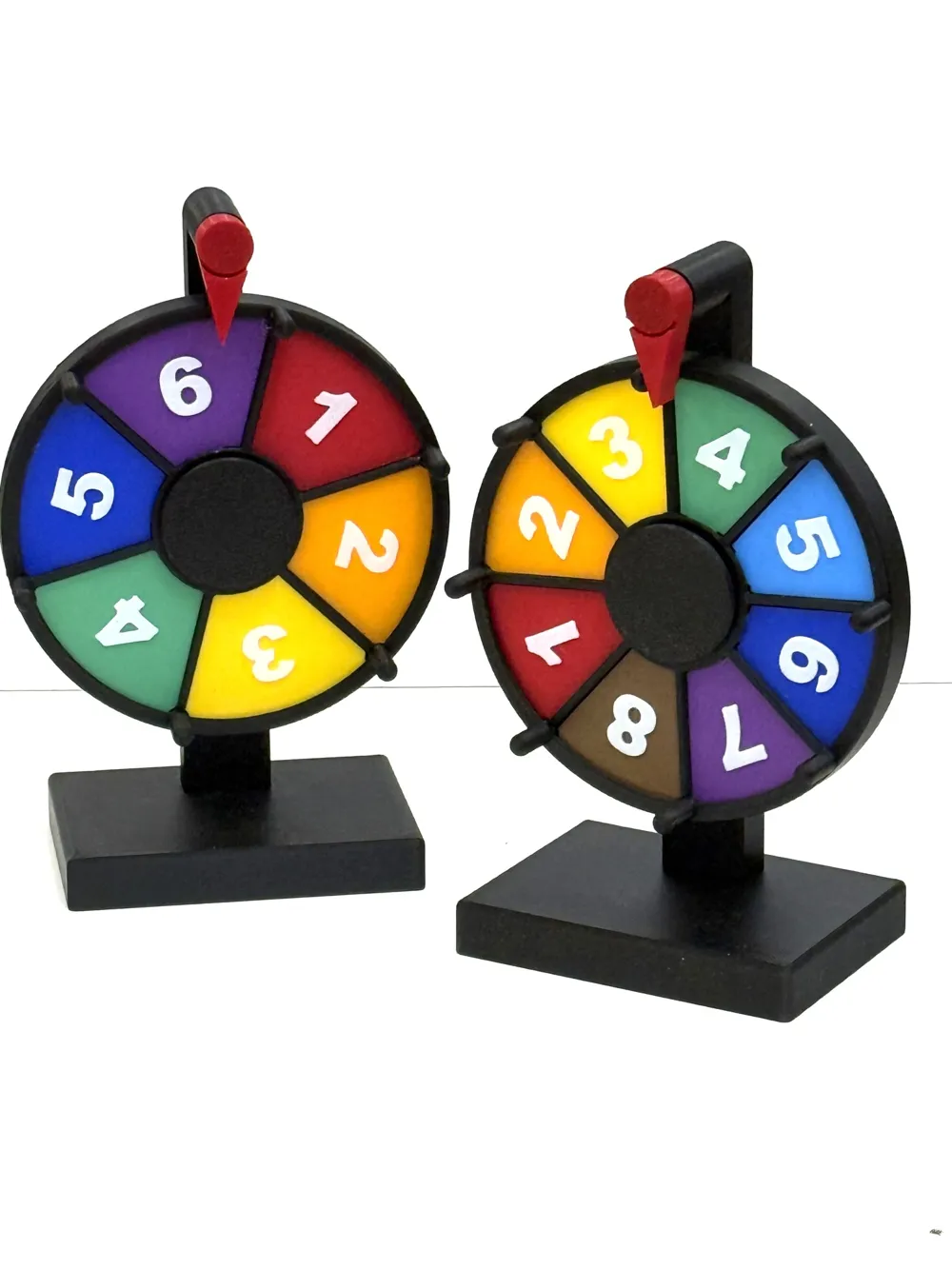 Mini Spinning Prize Wheel Customize 6, 8, 10 Slots - Free 3D Print ...