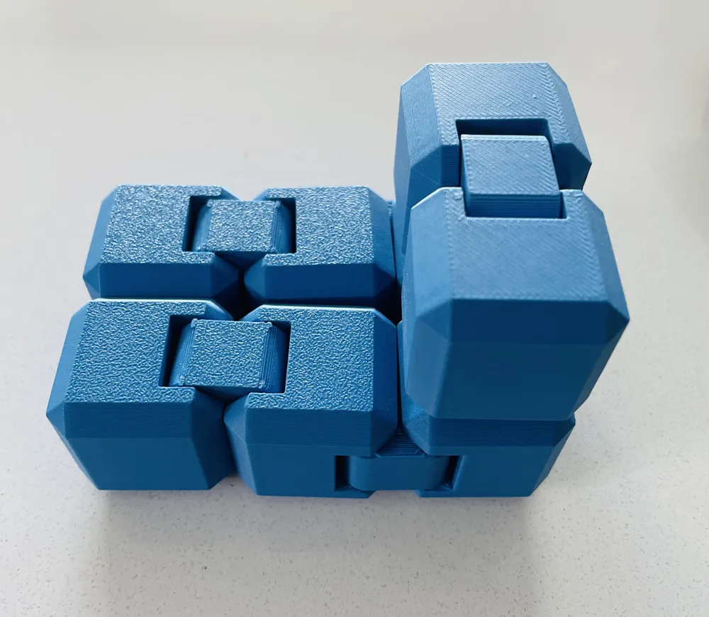Impossible Cube Fidget Toy - Free 3D Print Model - MakerWorld