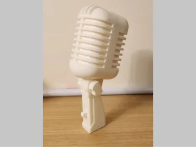 microphone 3d print model download - MakerWorld