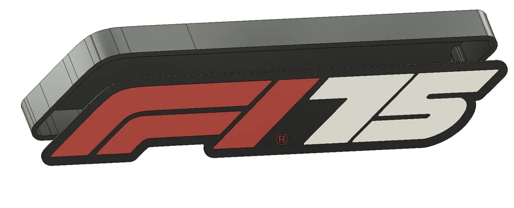 F1 2025 New Logo by Dule - MakerWorld
