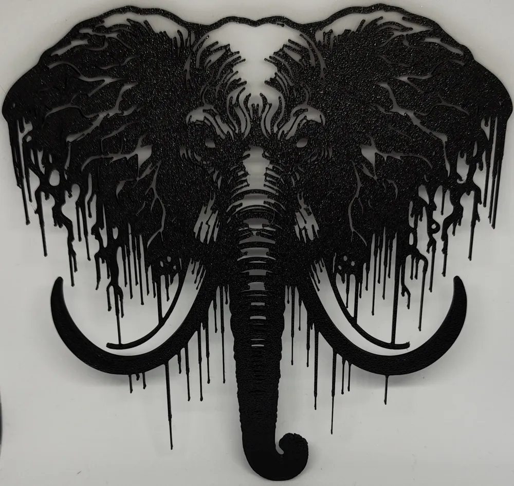 Elephant horror Wall Art by Ort4X - MakerWorld