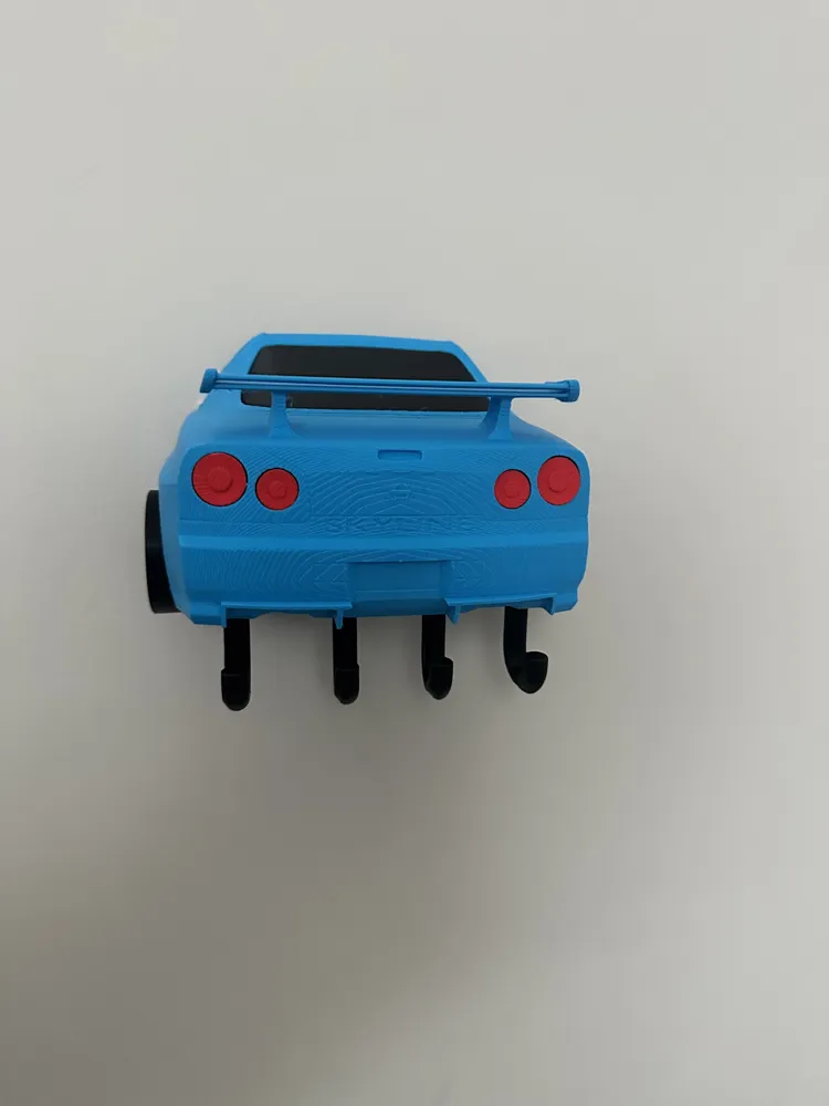 Skyline GT-R R34 Key Holder by Mr.Freshprints MakerWorld: Download Free ...