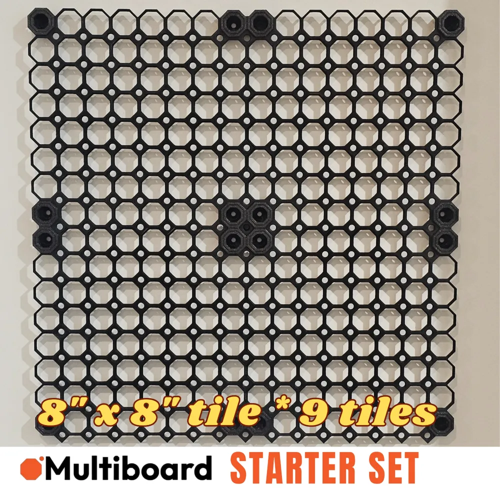 Multiboard Starter Set Pack - 8"x8" Remixed by Pasha - MakerWorld