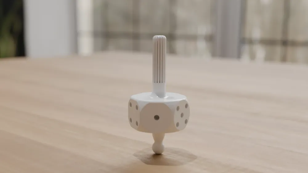 SpinDice – A Spinning Dice Top with a Twist by Matchete MakerWorld ...