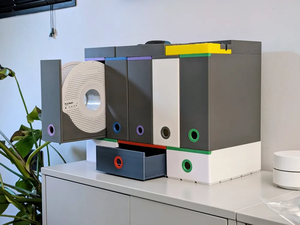 Gridfinity Stackable Spool Storage System - Free 3D Print Model ...
