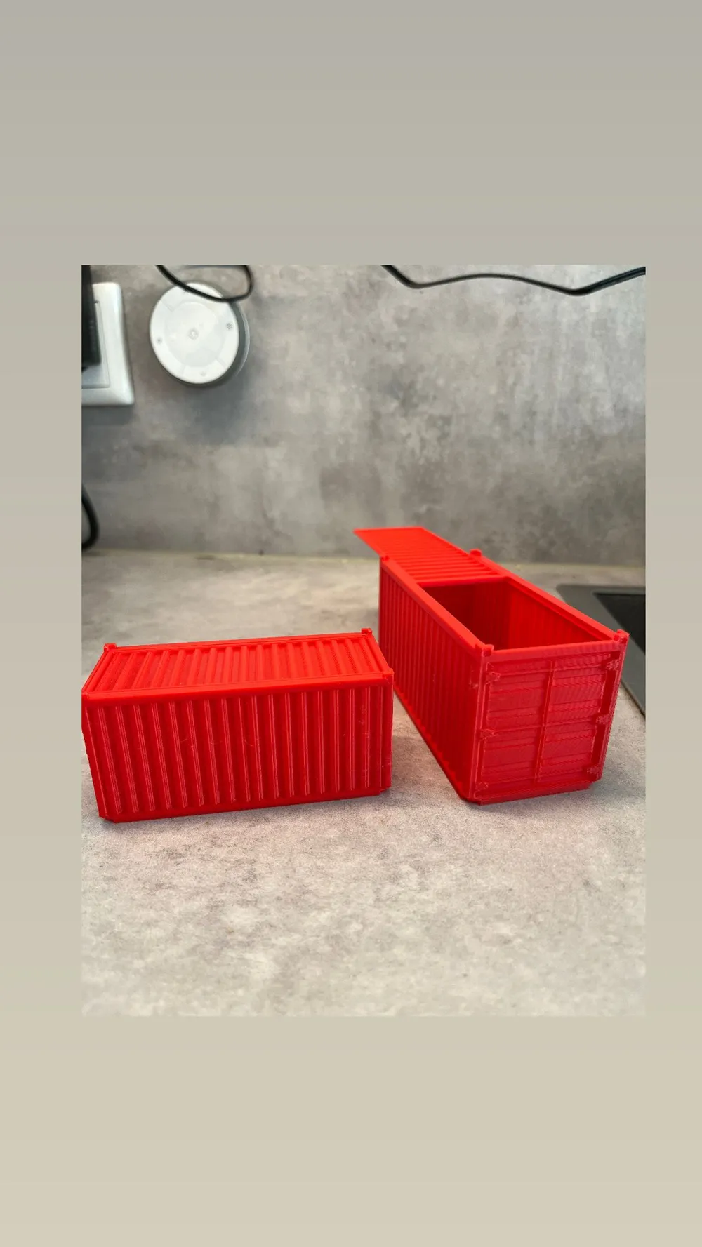 Shipping Container Bricks CyberBrick Scalable by 3DPrintCreator ...