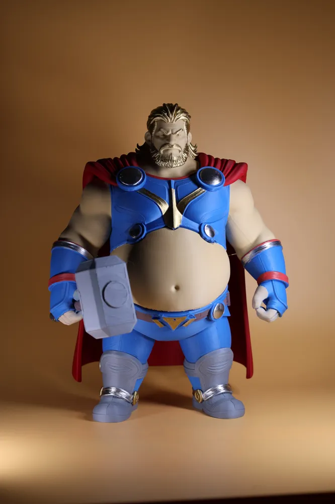 Fat Thor Oversize Series Concludes - Free 3D Print Model - MakerWorld