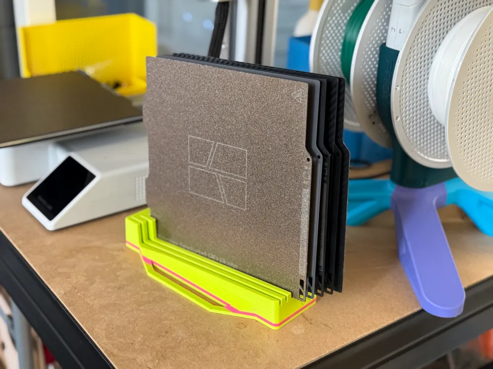 A1 Mini - 7 Build Plate Holder/Stand by Eternity Labs - MakerWorld