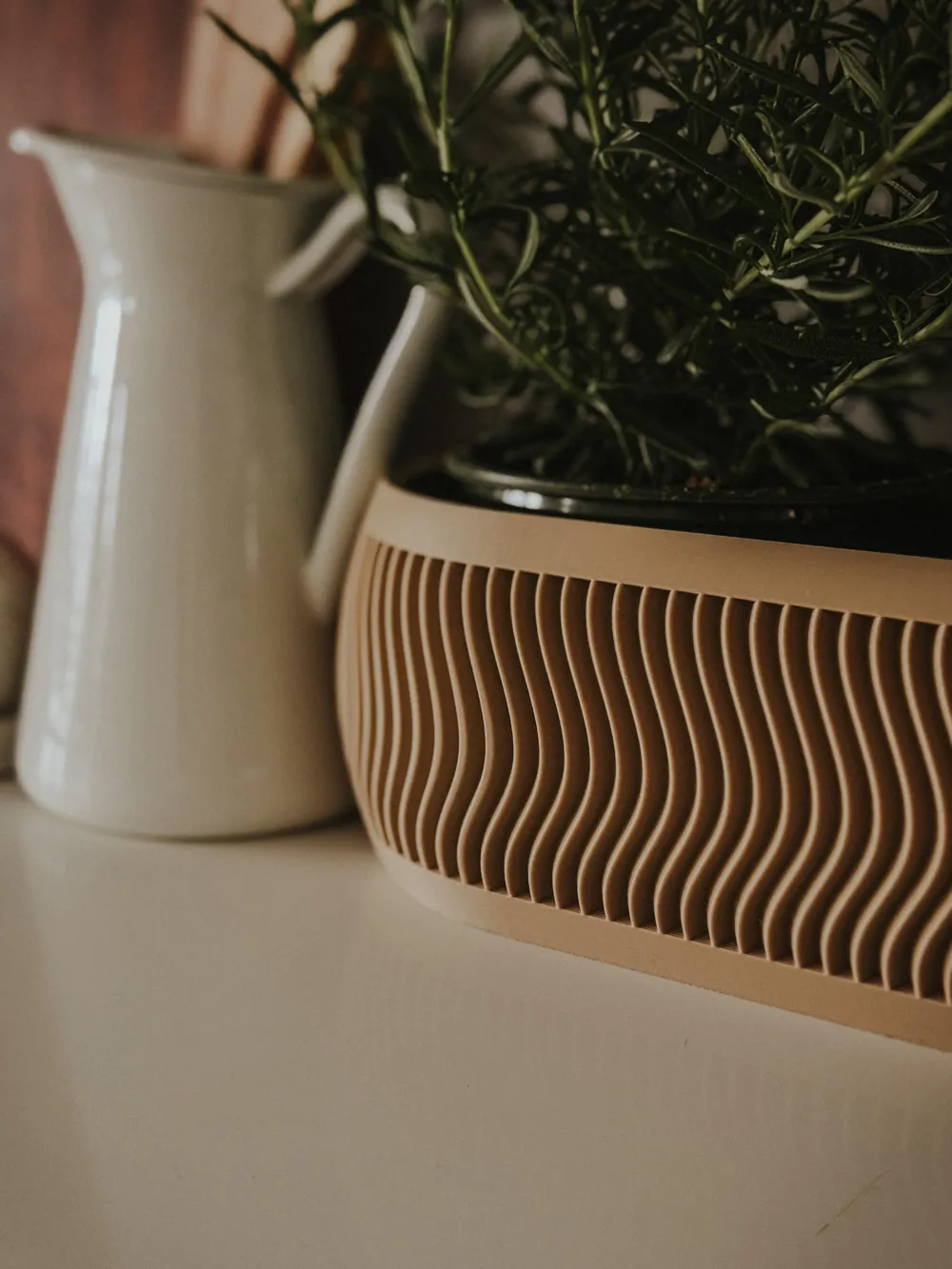 Long Modern Planter & Multi-Purpose Organizer - Free 3D Print Model ...
