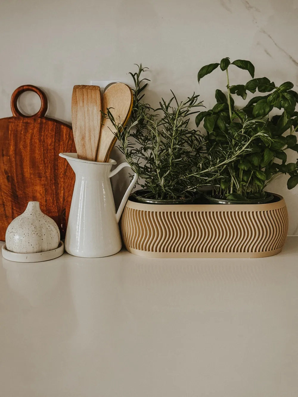 Long Modern Planter & Multi-Purpose Organizer - Free 3D Print Model ...