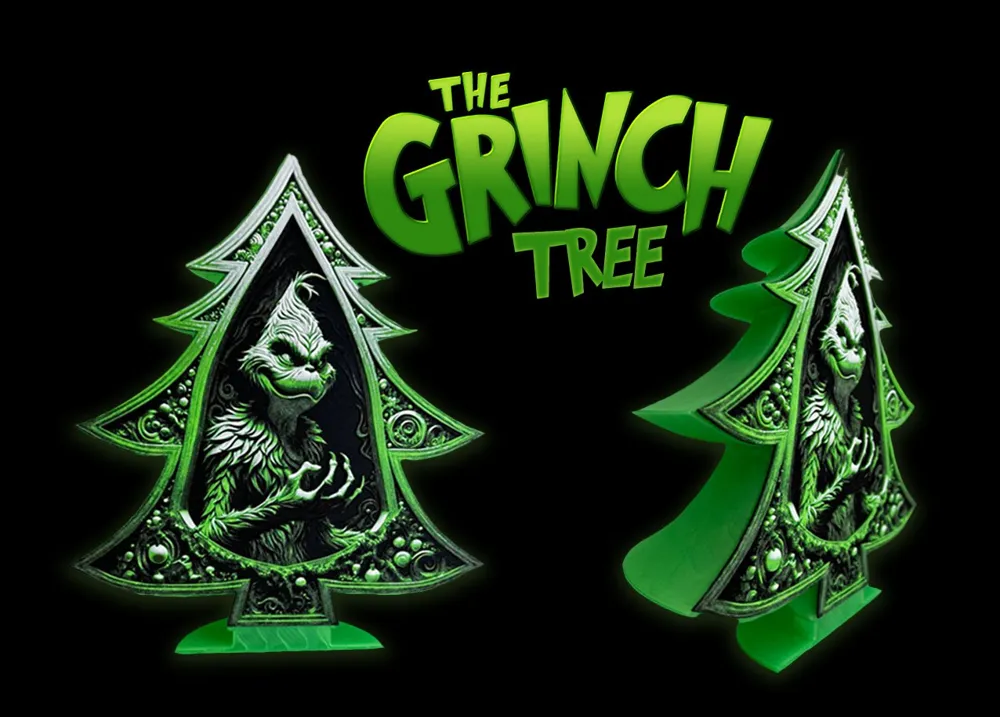 Grinch Tree by DonMatis - MakerWorld