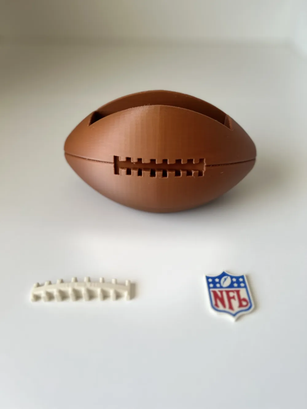 Small NFL Football Coaster Stand - Free 3D Print Model - MakerWorld
