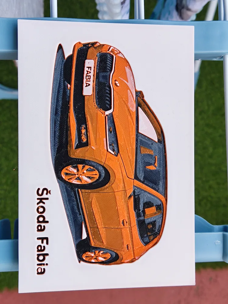 Skoda Fabia - Free 3D Print Model - MakerWorld