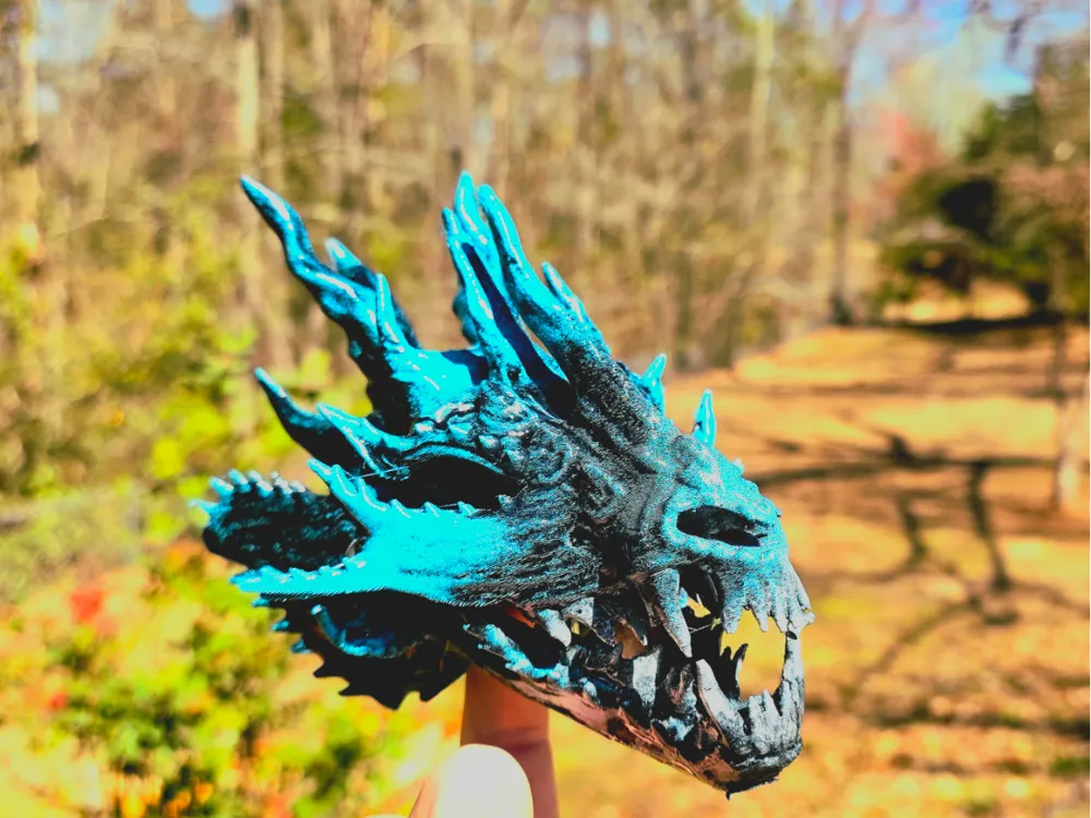 "Epic" Dragon Skull by DTM247 MakerWorld: Download Free 3D Models