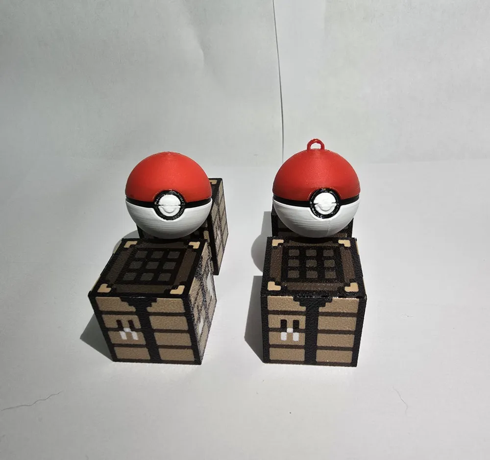 Pokeball Mini/keychain by 3DBURI - MakerWorld