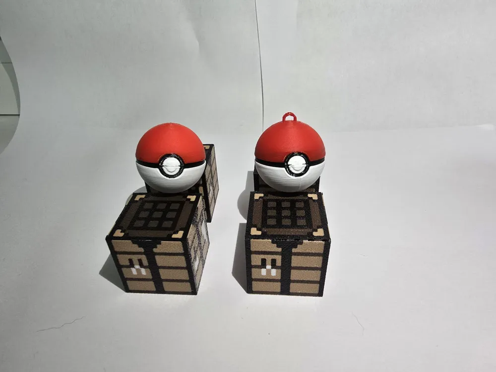Pokeball Mini/keychain by 3DBURI - MakerWorld