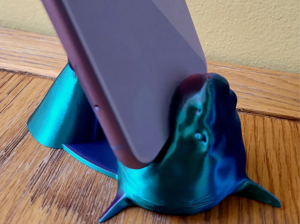 Shark Phone Holder by Random3D MakerWorld: Download Free 3D Models