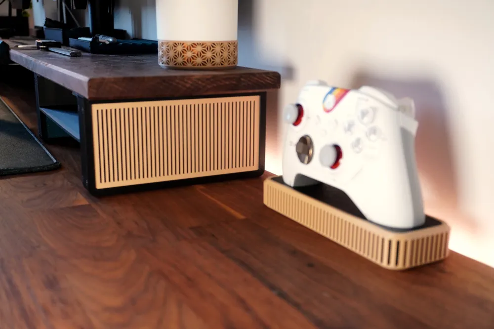 Slats - Desk Shelf Foot By Foxwood - Free 3D Print Model - MakerWorld