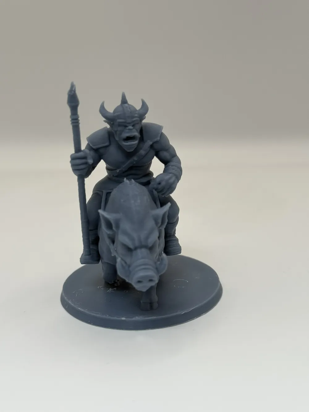 orc boar rider for dungeons and dragons by Mysstra hueforge 3Dart ...
