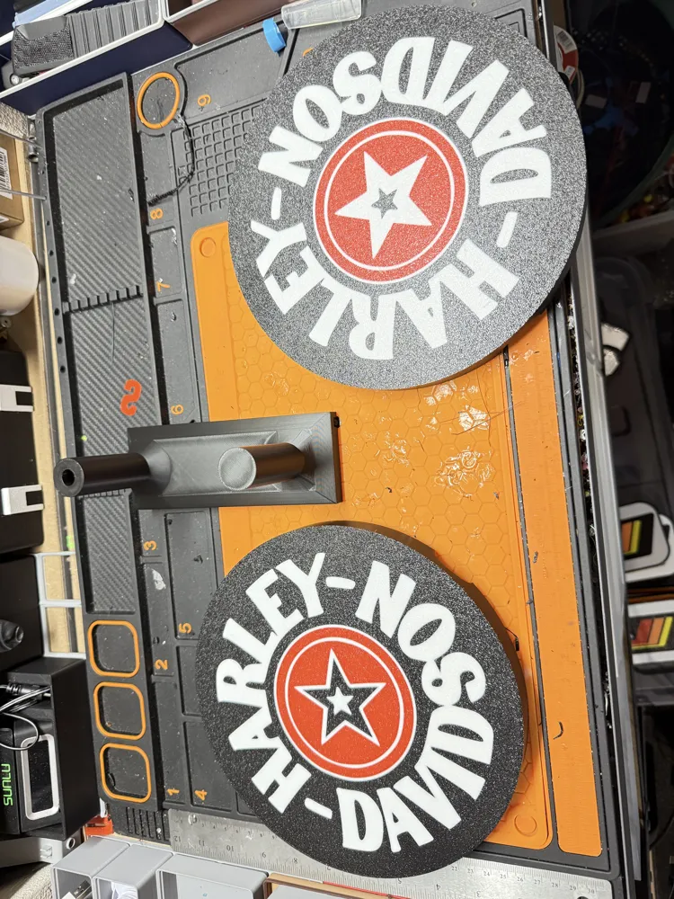 Harley Davidson double-sided pub sign by zerocool MakerWorld: Download ...