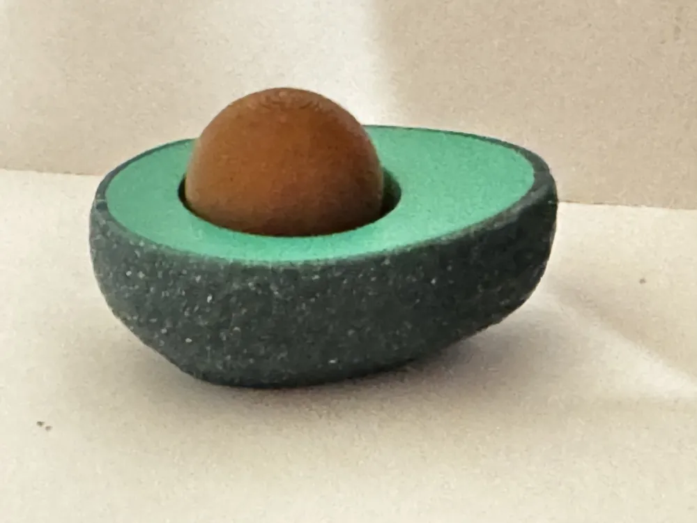 Avocado fidget clicker - Free 3D Print Model - MakerWorld