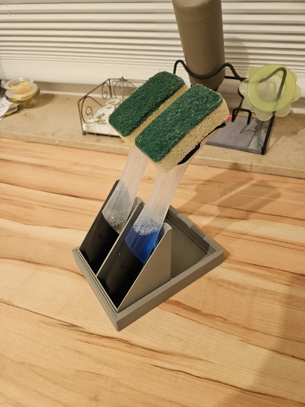 Holder for dishwashing sponges-sink drainer sponge by 3D-Druck Nienburg ...