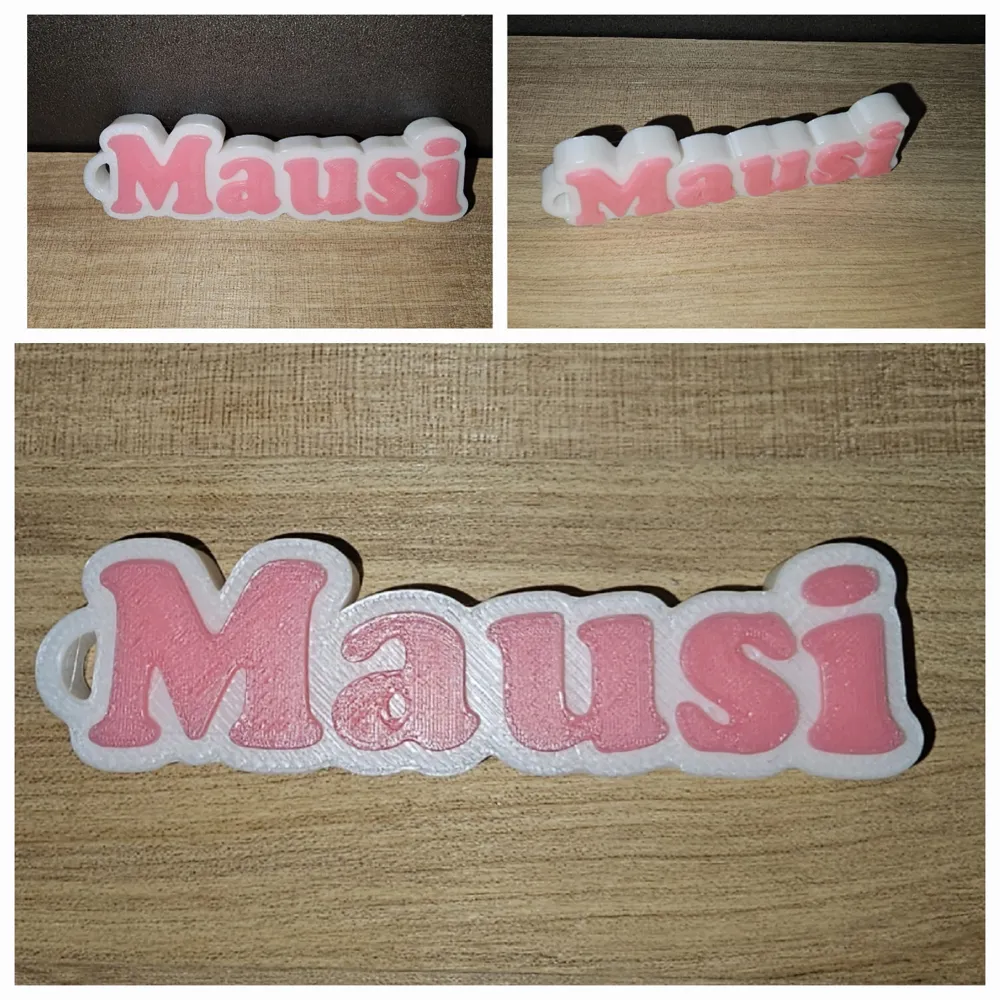 Mausi Schlüsselanhänger by Yvonne&Florian - MakerWorld
