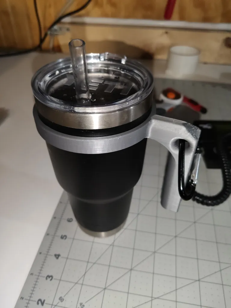 Yeti 20oz tumbler handle with or without lanyard hole. by T3rryX ...