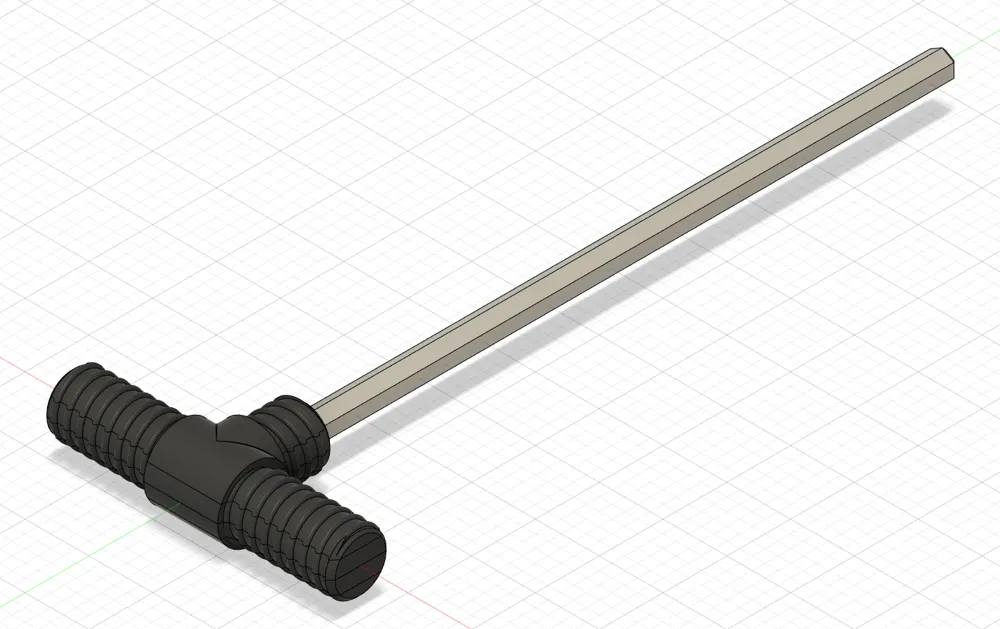 (SAE) Ultimate T-Handle Hex Key Set Remixed by Marc Elbichon - MakerWorld