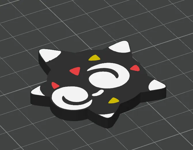 Minior Keychain (Pokémon) - Free 3D Print Model - MakerWorld