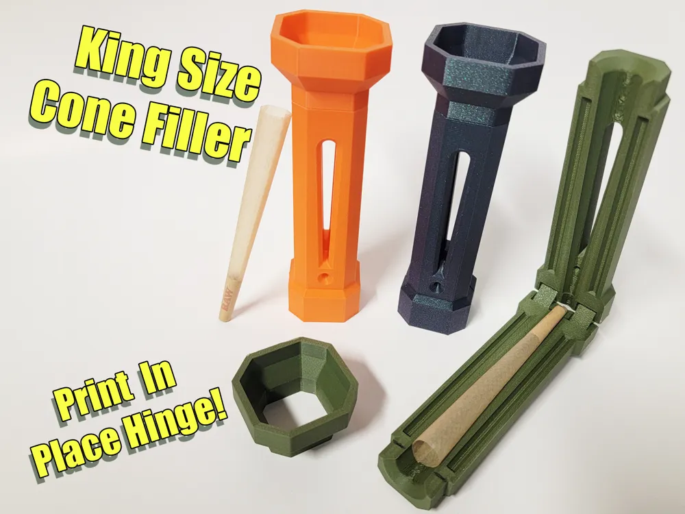 Print-In-Place Hinged Cone Filler - King Size Remixed by jamedeo ...