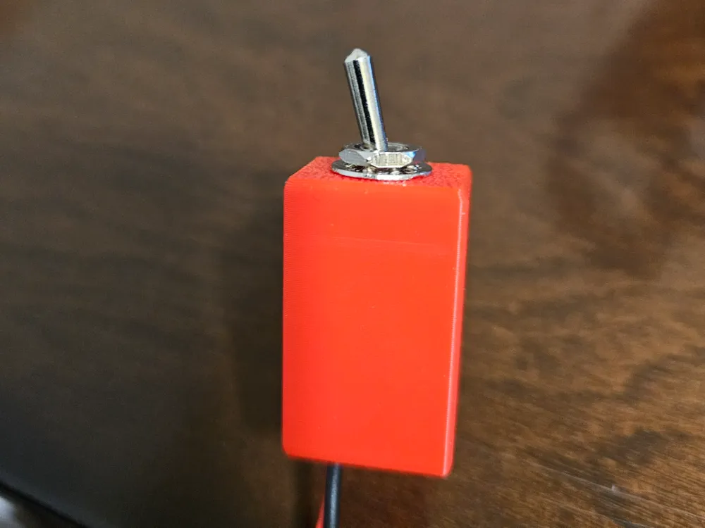 3 Pin Toggle Switch Box with Mount by rascal - MakerWorld