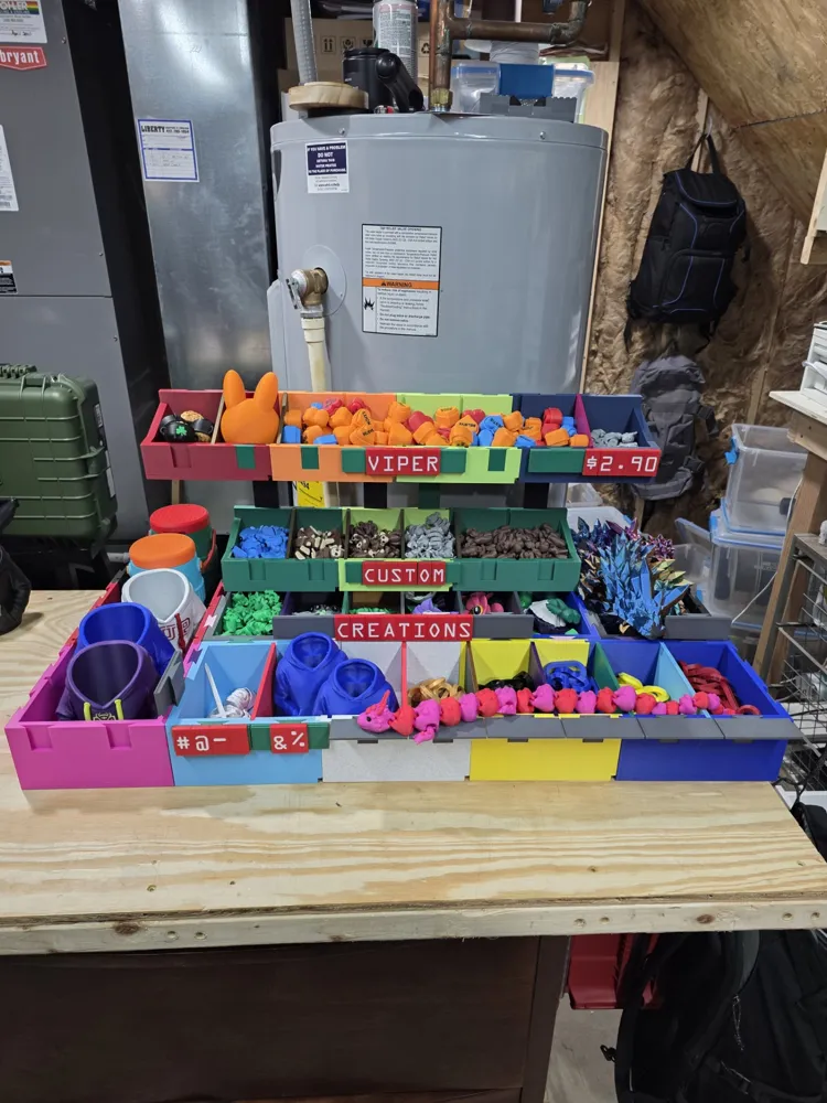 Modular display version 1.3 - Free 3D Print Model - MakerWorld