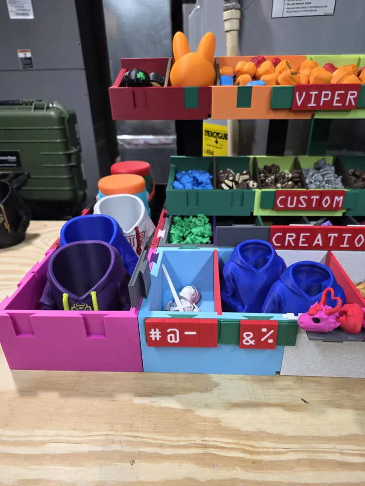 Modular display version 1.3 - Free 3D Print Model - MakerWorld