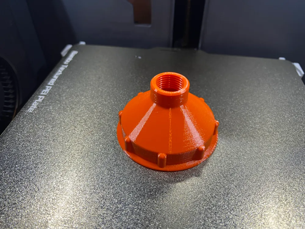 Cap (63mm Thread) with Gardena compatible fitting by Quatchi - MakerWorld
