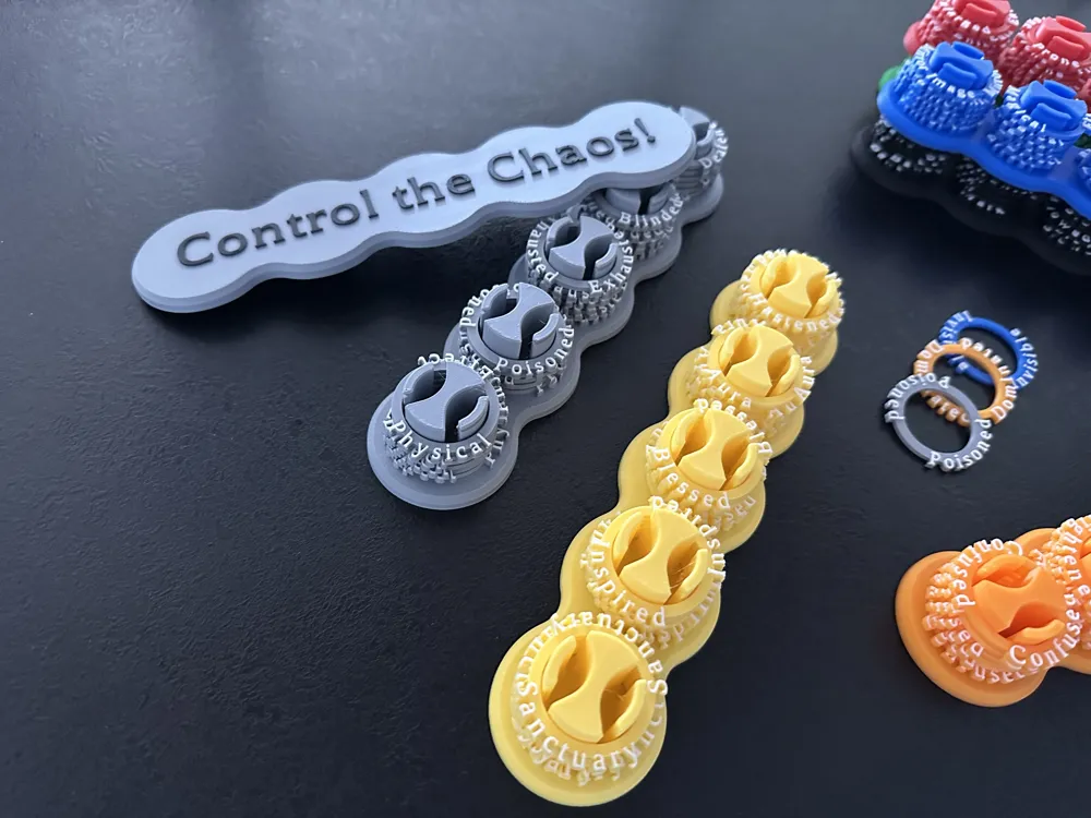 DnD Status Rings by Sirex MakerWorld: Download Free 3D Models