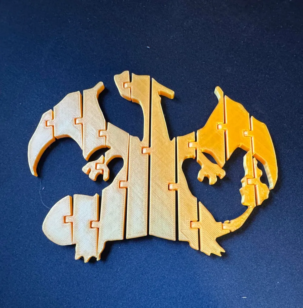 Flexi Charizard by Flexi Nerd MakerWorld: Download Free 3D Models
