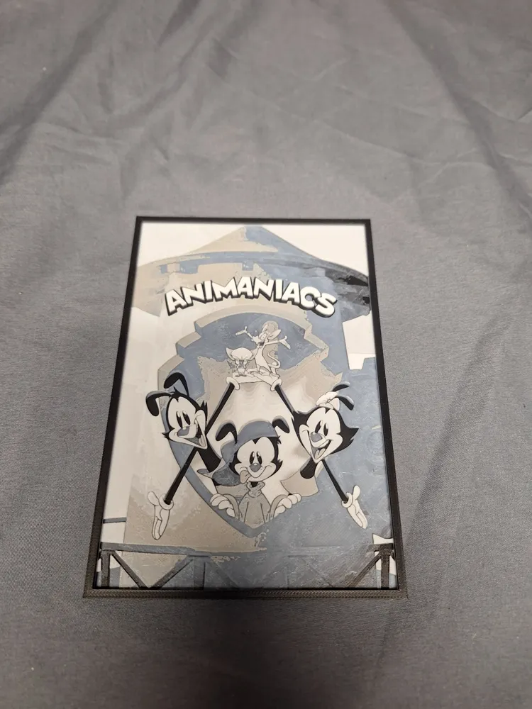 Animaniacs Logo by mlupien MakerWorld: Download Free 3D Models