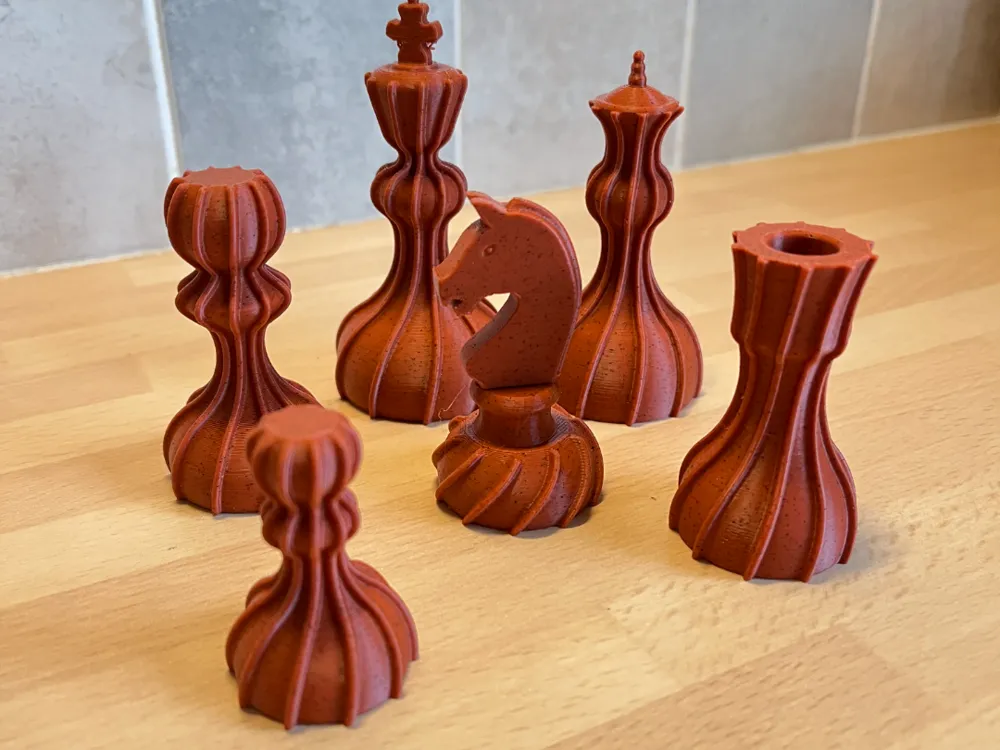 Pezzi degli Scacchi V9 da kevr102 MakerWorld: Scarica Modelli 3D Gratuiti
