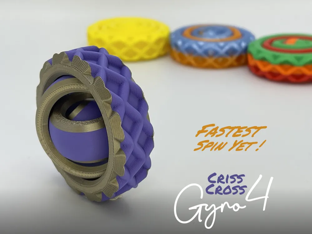 Gyro3 Hexagon Hybrid Shape Fidget Toy Spinner by MalcTheOracle ...