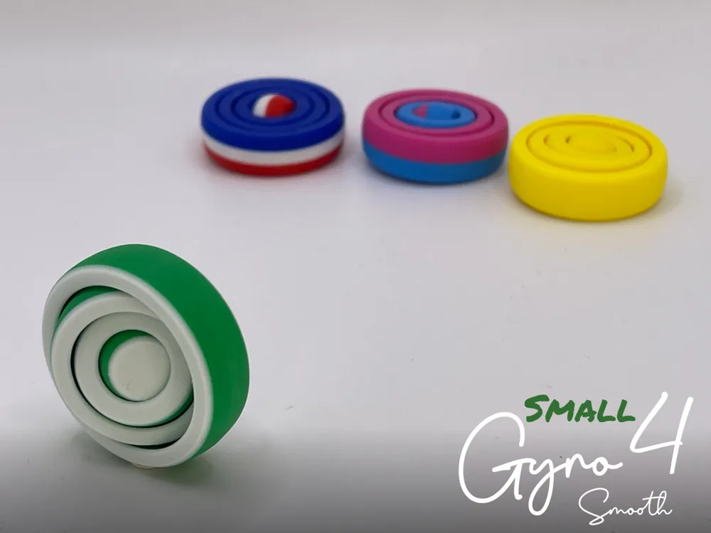 Gyro3 Hexagon Hybrid Shape Fidget Toy Spinner by MalcTheOracle - MakerWorld