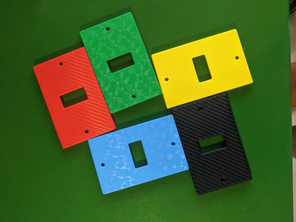 3D Printed Switch Plates for Home by Rotogabry MakerWorld: Download ...