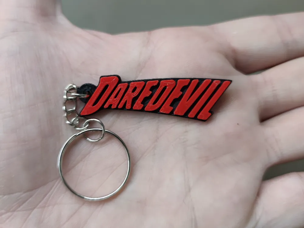 Keychain Daredevil by Litolunar - MakerWorld