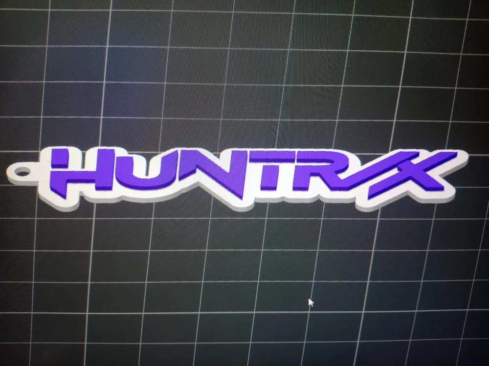 Llavero k-pop Huntryx por Rodrigo Diaz MakerWorld: Descarga Modelos 3D ...