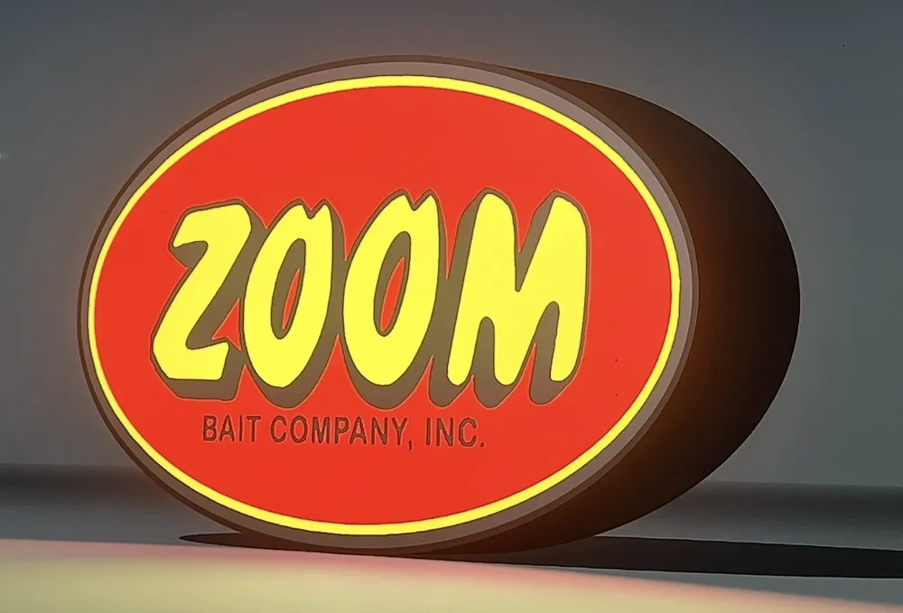 ZOOM BAIT CO. LED LIGHT BOX - Free 3D Print Model - MakerWorld