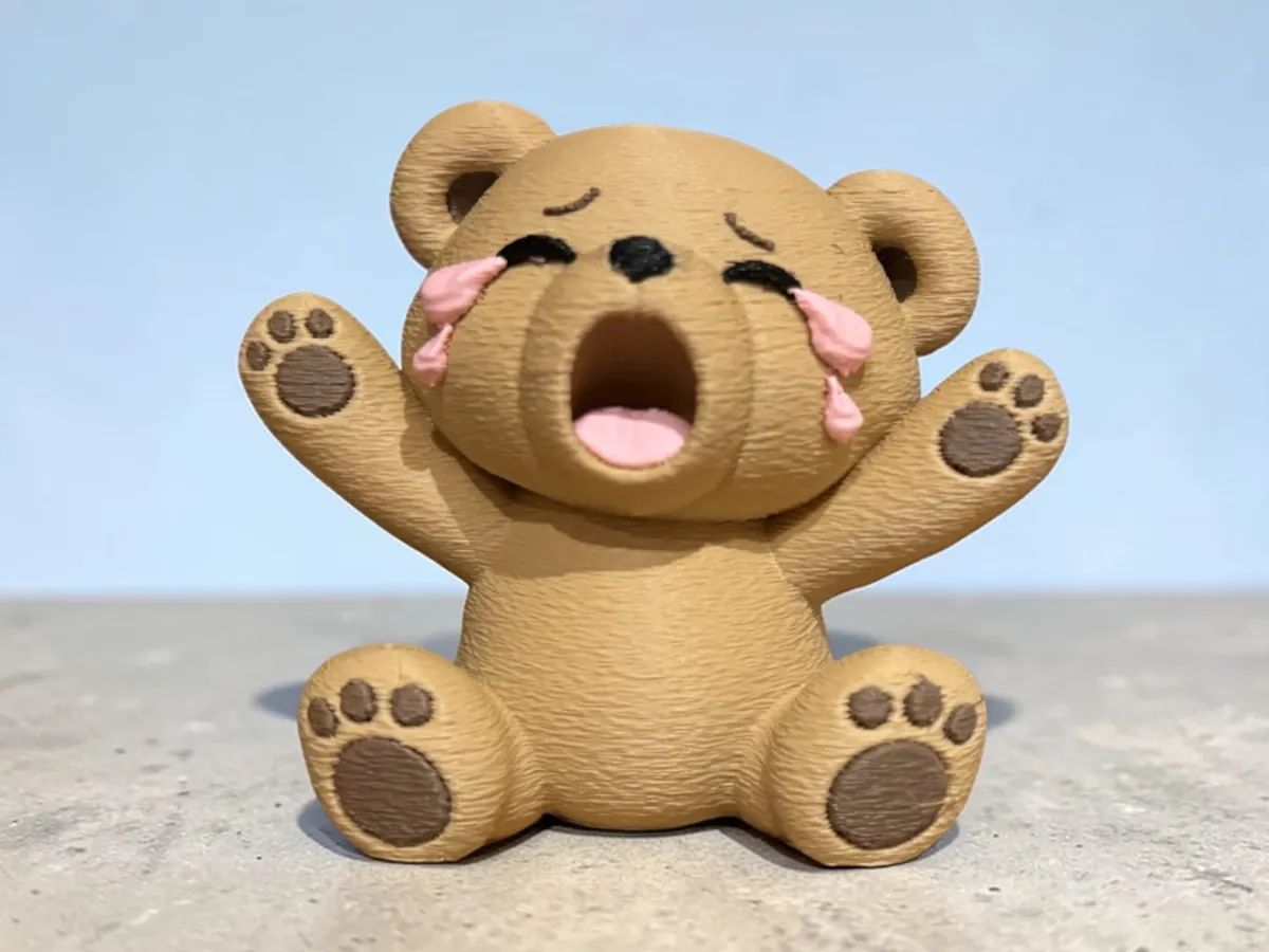Bearoji Drama Benny – Cozy Teddy Bear Collection - Free 3D Print Model ...
